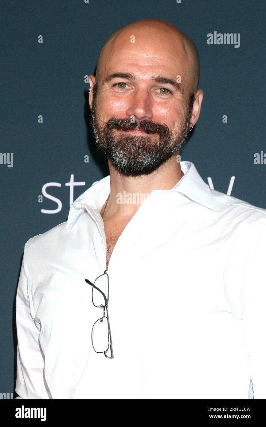 LOS ANGELES - AUG 27: Justin Woychowski at the 2023 Streamy Awards ...