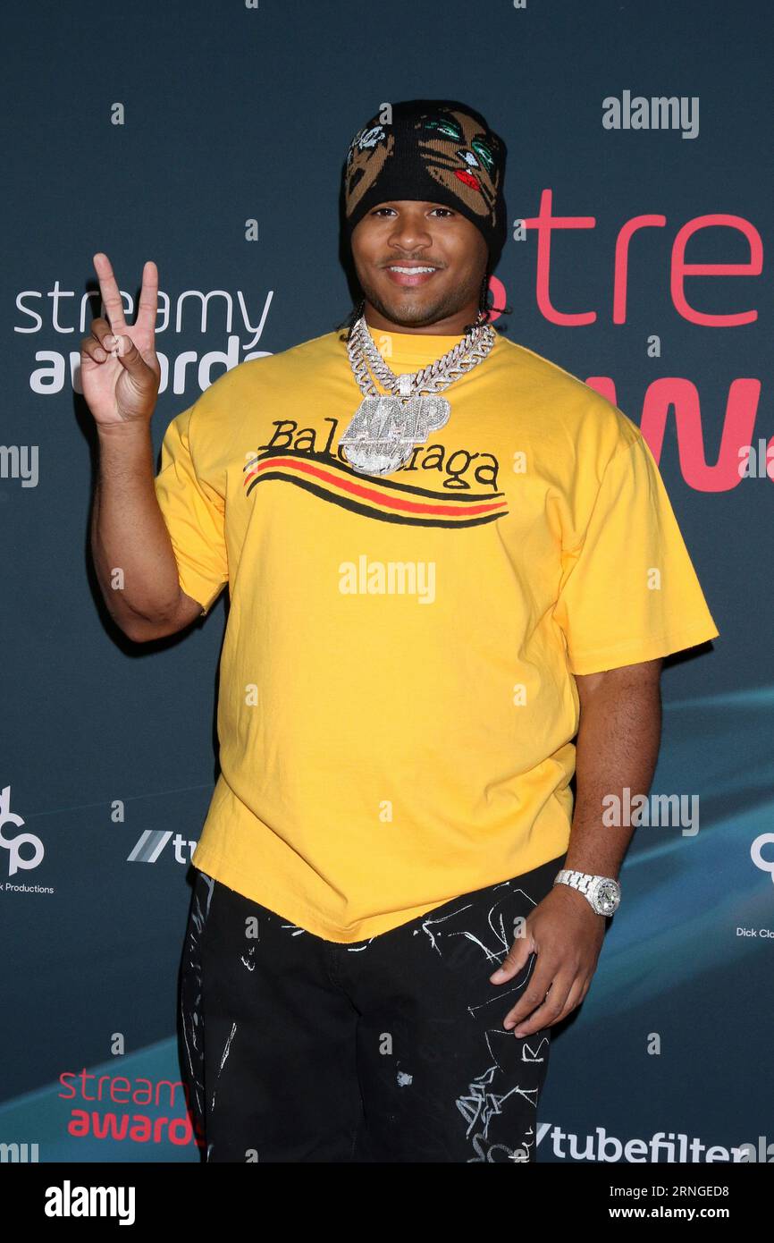 LOS ANGELES - AUG 27: Fanum at the 2023 Streamy Awards - Arrivals at ...