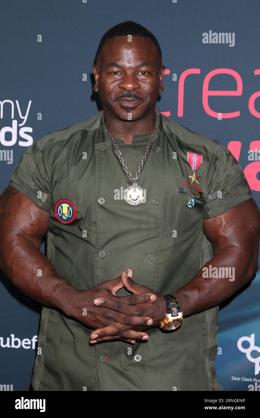 LOS ANGELES - AUG 27: Andre Rush at the 2023 Streamy Awards - Arrivals ...