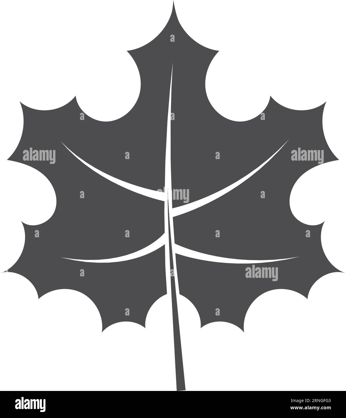 Maple Leaf Silhouette Vector