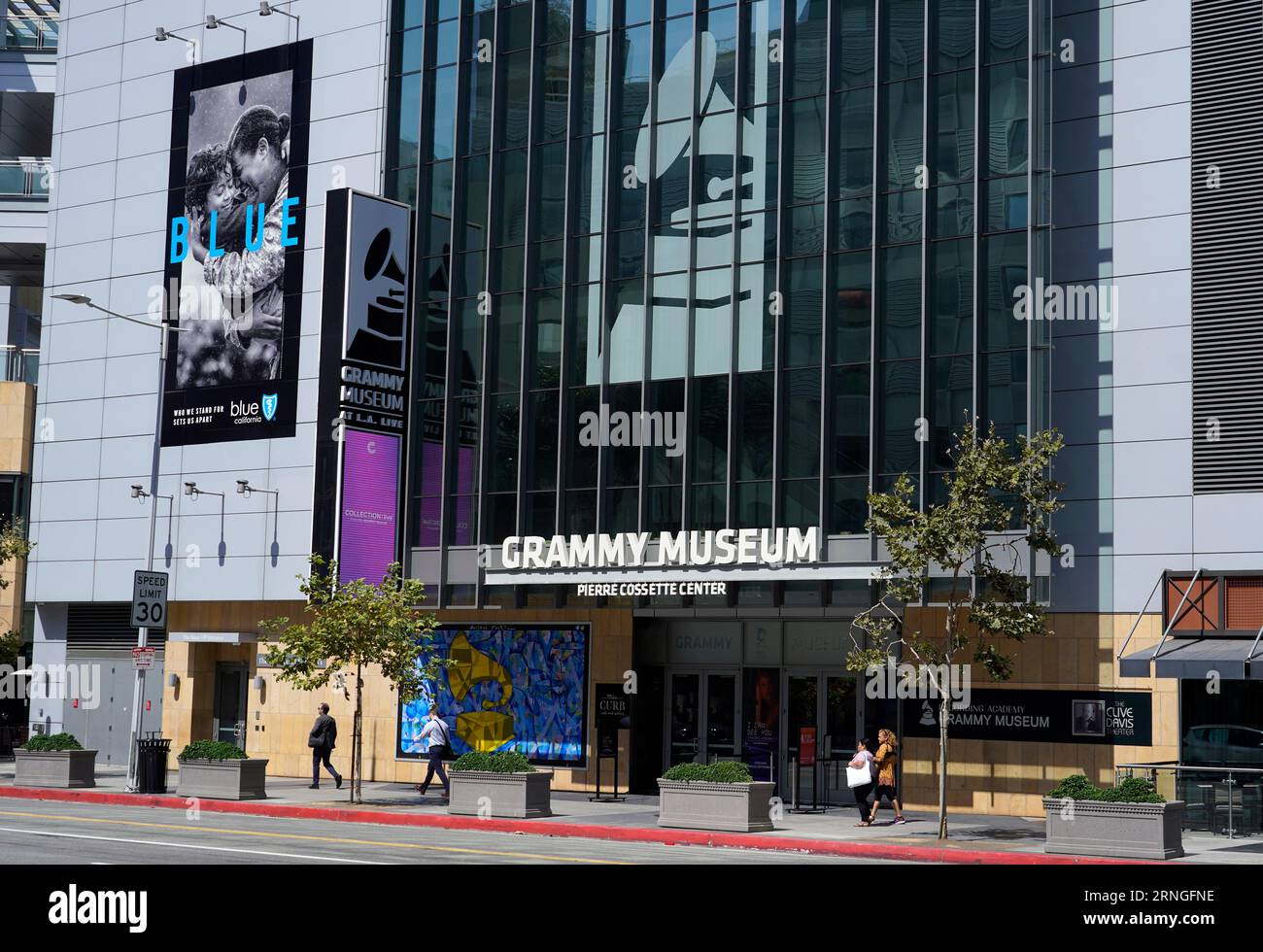 The Grammy Museum is pictured, Friday, Sept. 1, 2023, in Los Angeles ...