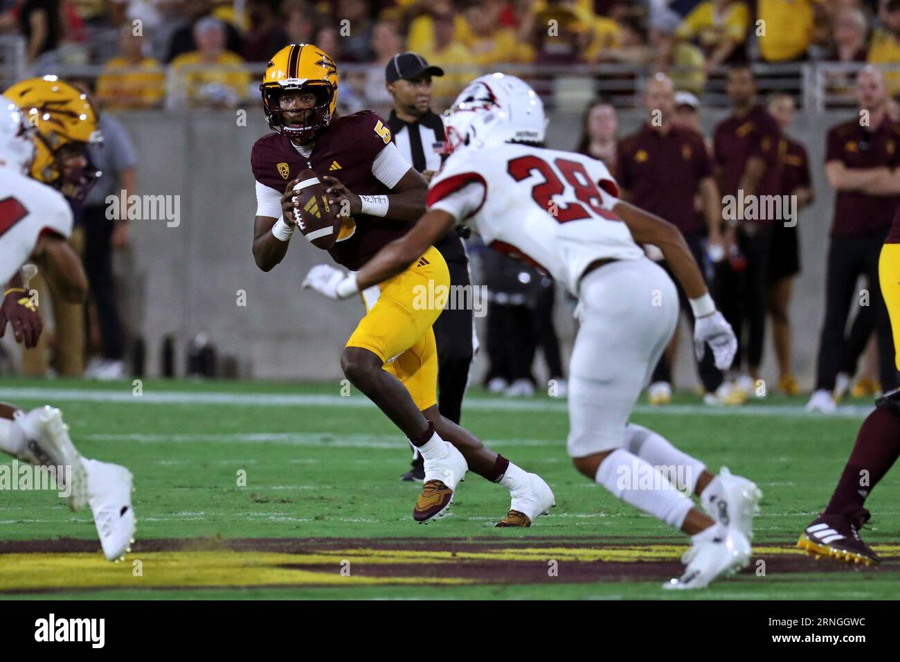 TEMPE, AZ - AUGUST 31: Arizona State Sun Devils quarterback Jaden ...