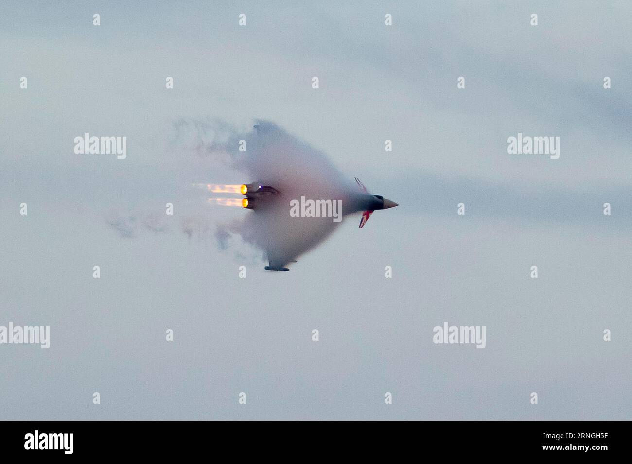 Bournemouth, Dorset, UK. 1st September 2023. The RAF Typhoon with ...