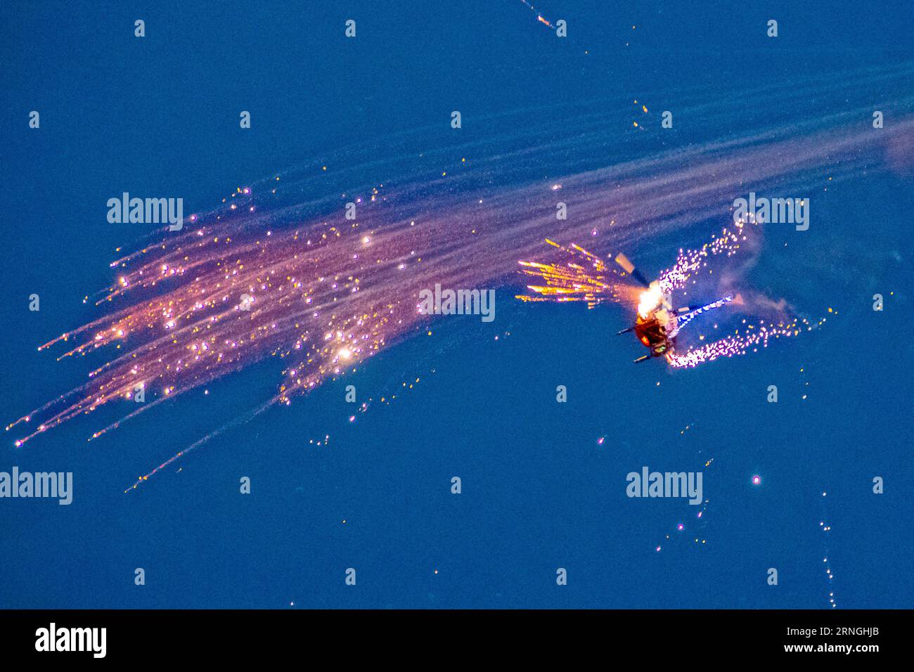 Bournemouth, Dorset, UK. 1st September 2023. Otto the helicopter ...