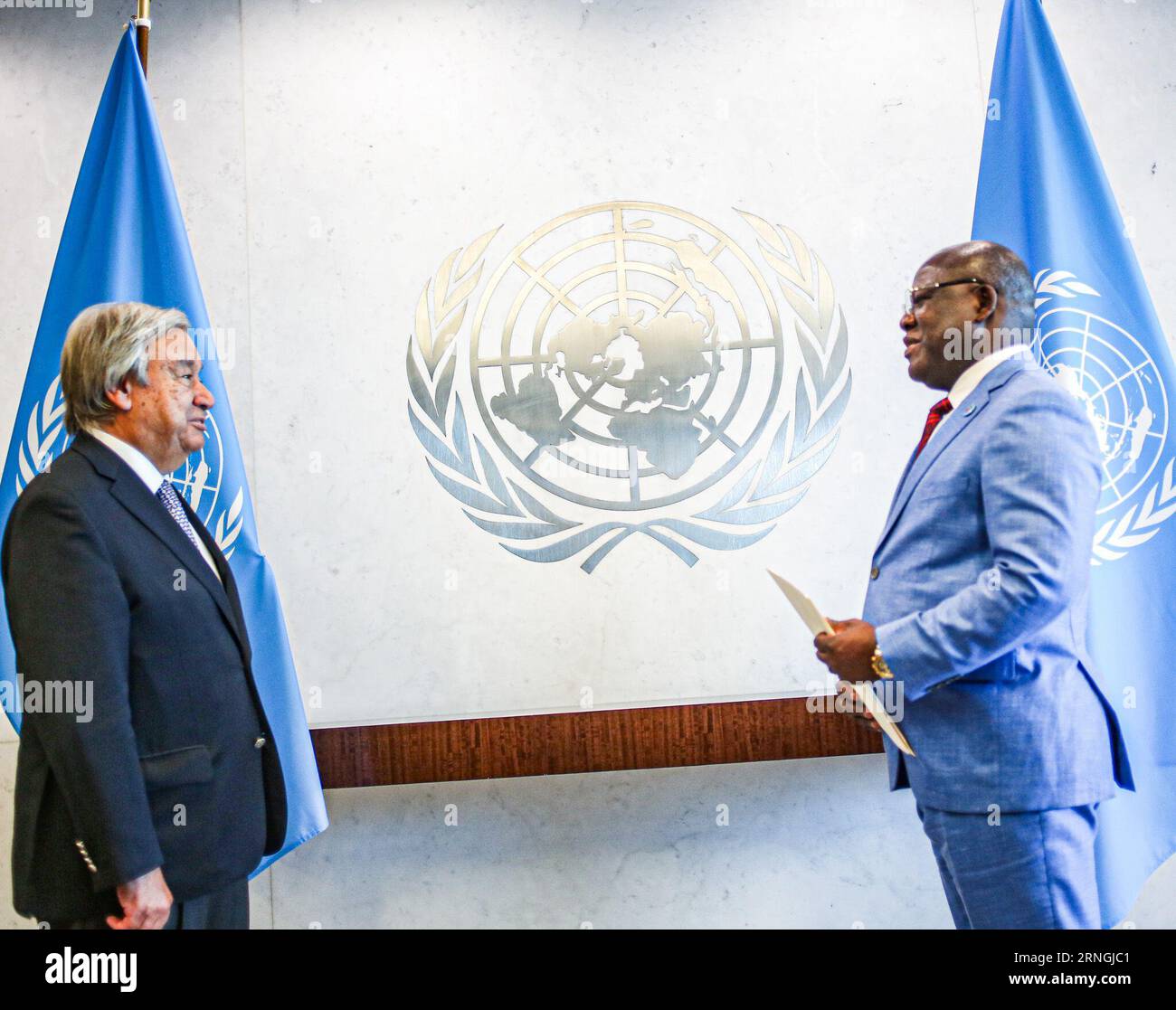 New York, New York, USA. 1st Sep, 2023. The UN Secretary-General ...
