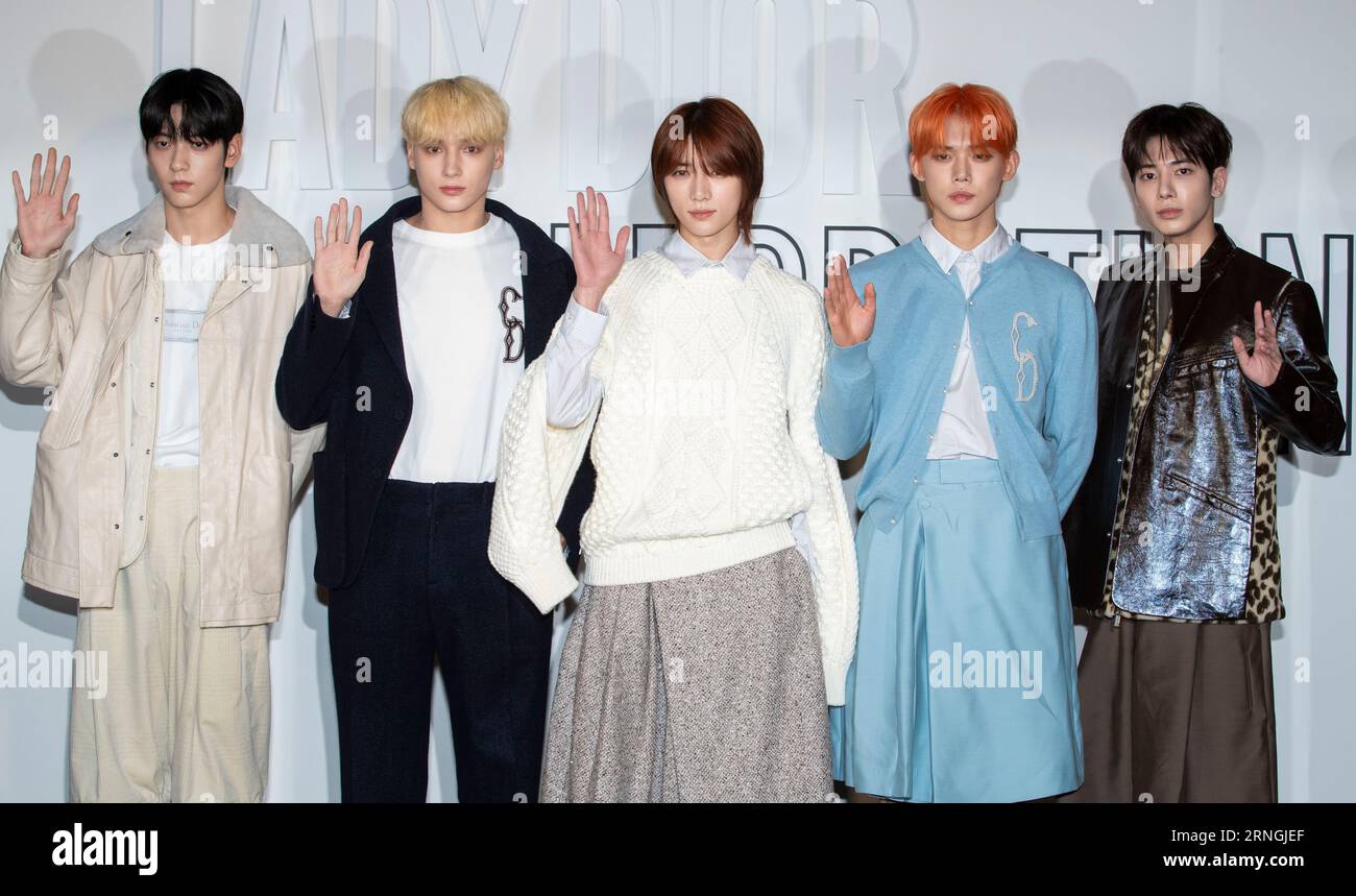 Seoul, South Korea. 1st Sep, 2023. South Korean K-Pop boy band TXT ...