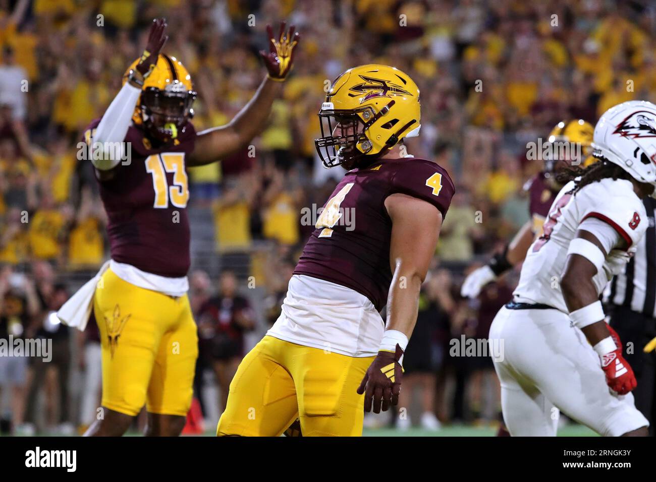 TEMPE, AZ - AUGUST 31: Arizona State Sun Devils running back Cameron ...