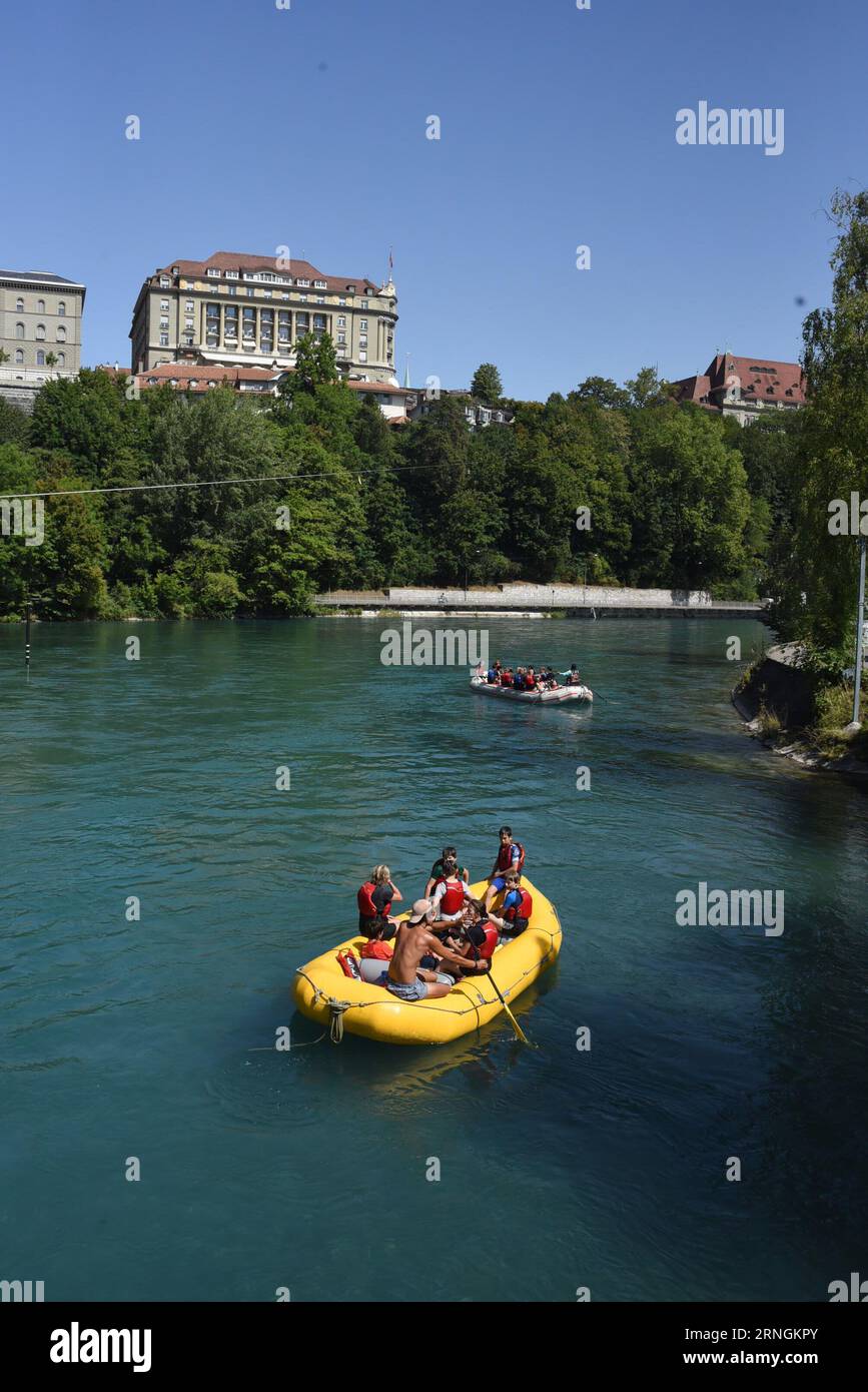 Rafting in Bern Stock Photo - Alamy