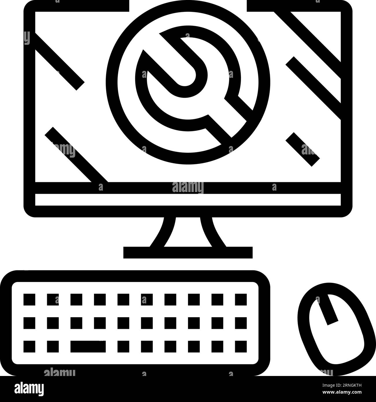 Troubleshooting Icon Vector
