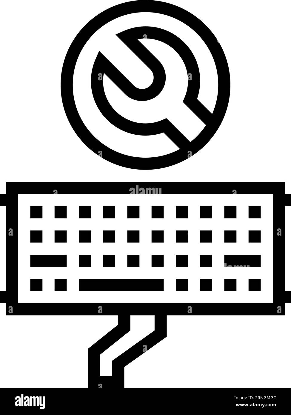 Desktop replacement Stock Vector Images - Alamy