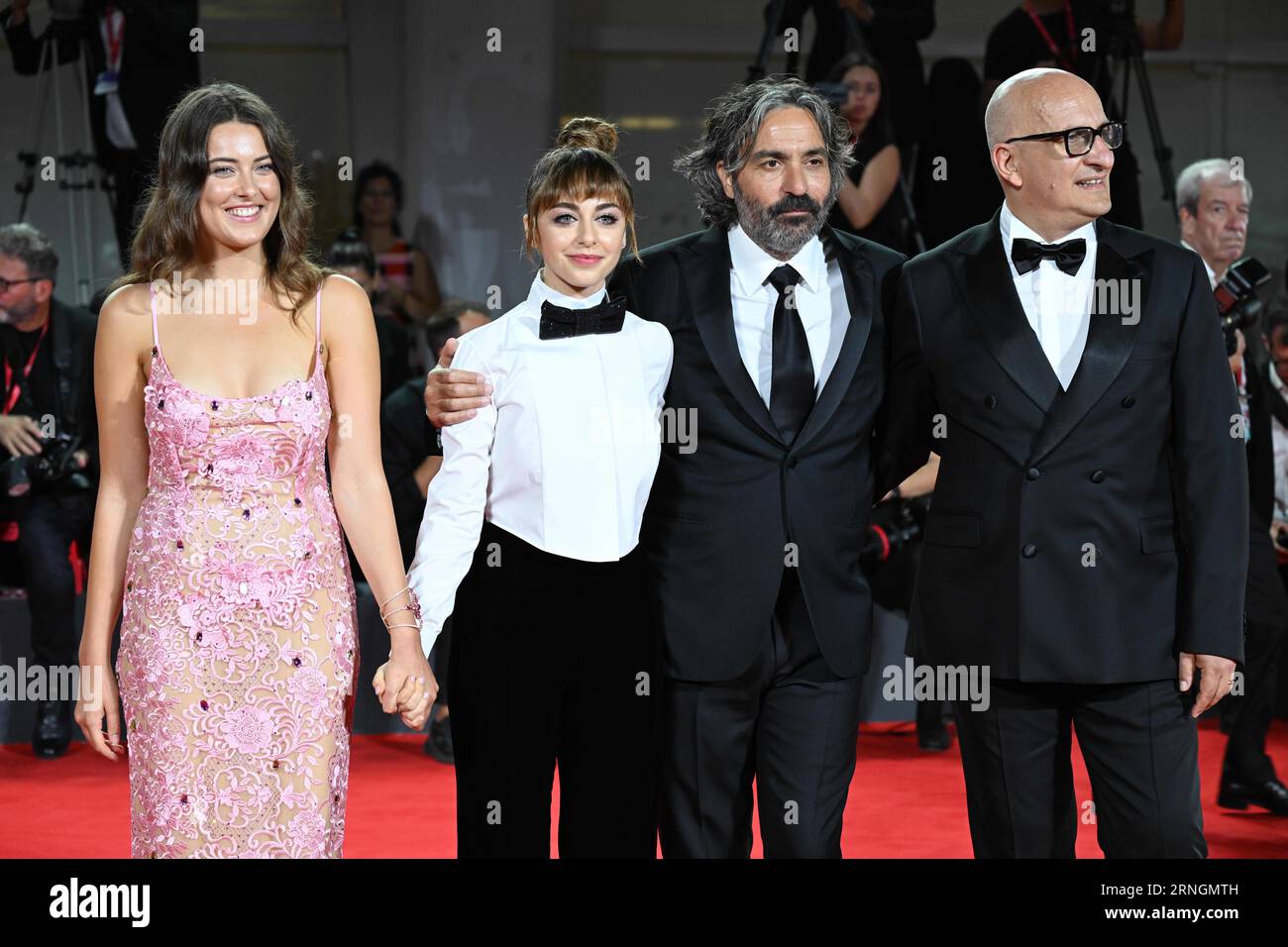 Venice, Italy. 30th Aug, 2023. 80th Venice Film Festival 2023, Red Carpet "Finamente L'Alba ...