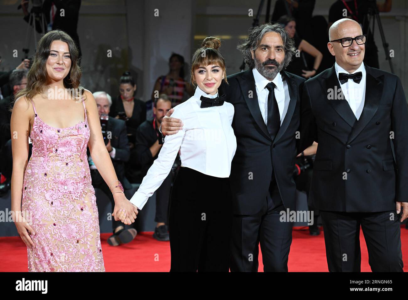 Venice, Italy. 30th Aug, 2023. 80th Venice Film Festival 2023, Red Carpet "Finamente L'Alba ...