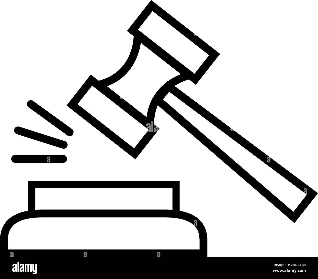 Judge outline hi-res stock photography and images - Alamy
