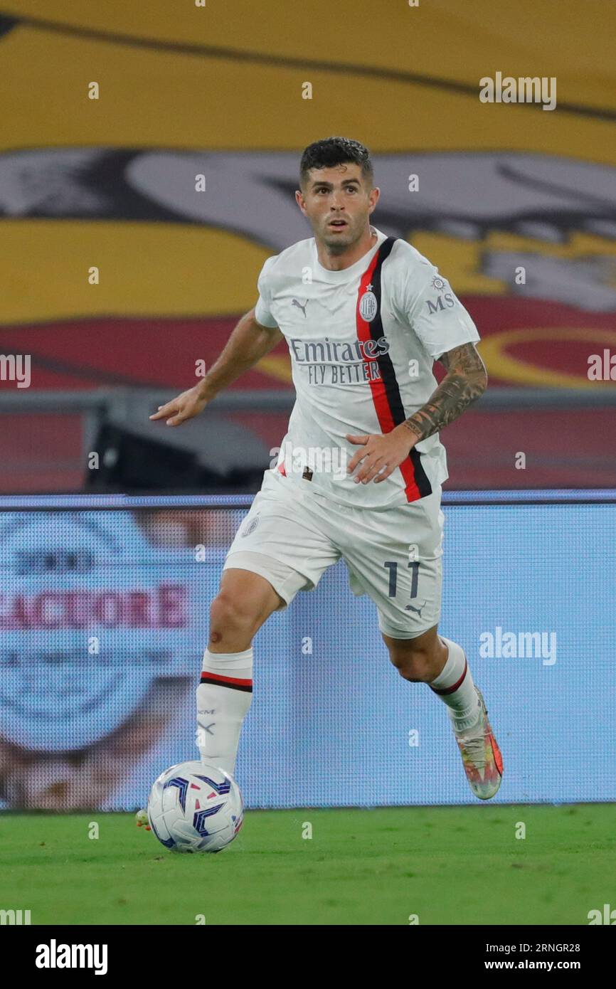 Rome, Naples, Italy. 1st Sep, 2023. Christian Pulisic of Milan during ...