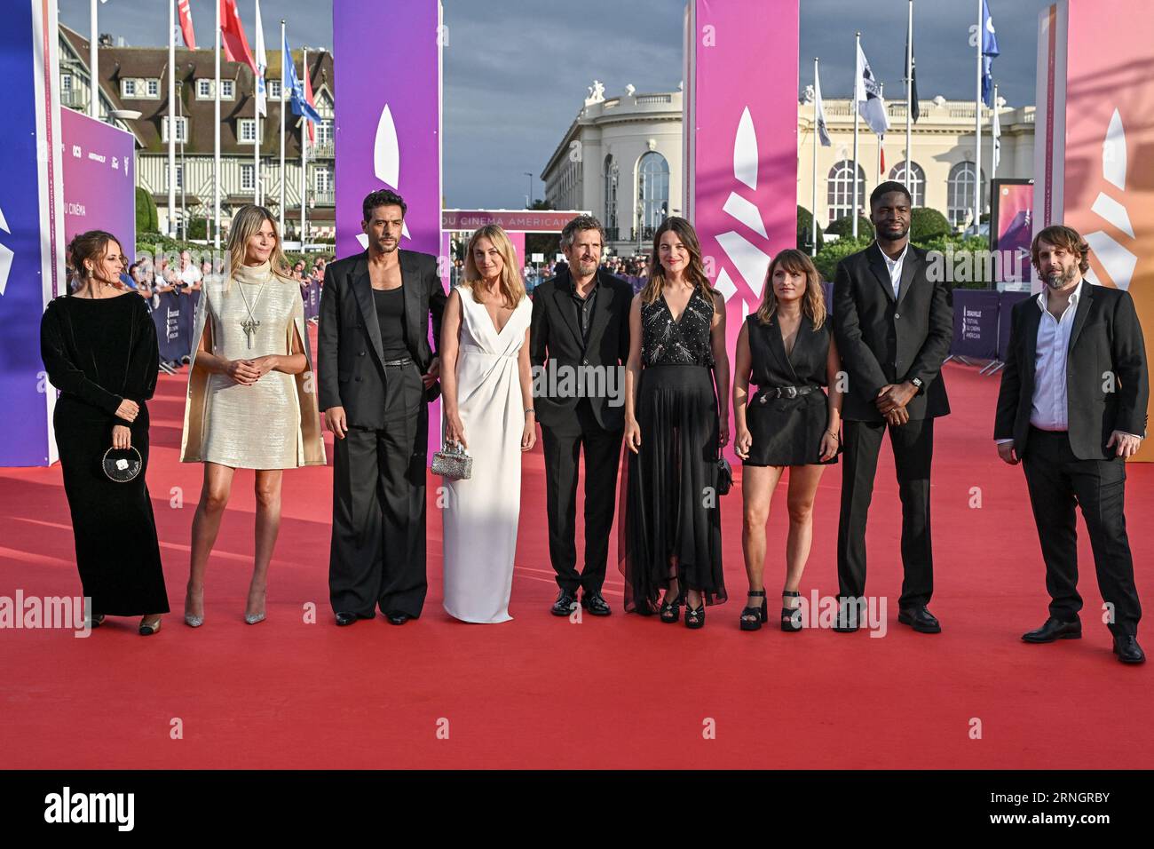 Deauville, France. 01st Sep, 2023. Anne Berest, Marina Hands, Yodelice ...