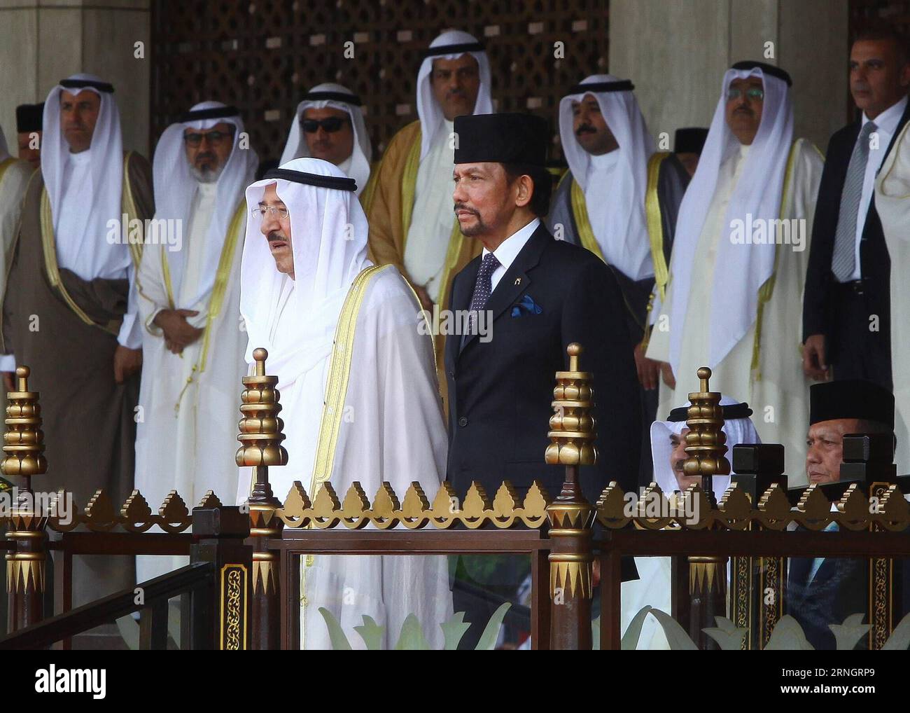 (161011) -- BANDAR SERI BEGAWAN, Oct. 11, 2016 -- The Emir of Kuwait ...