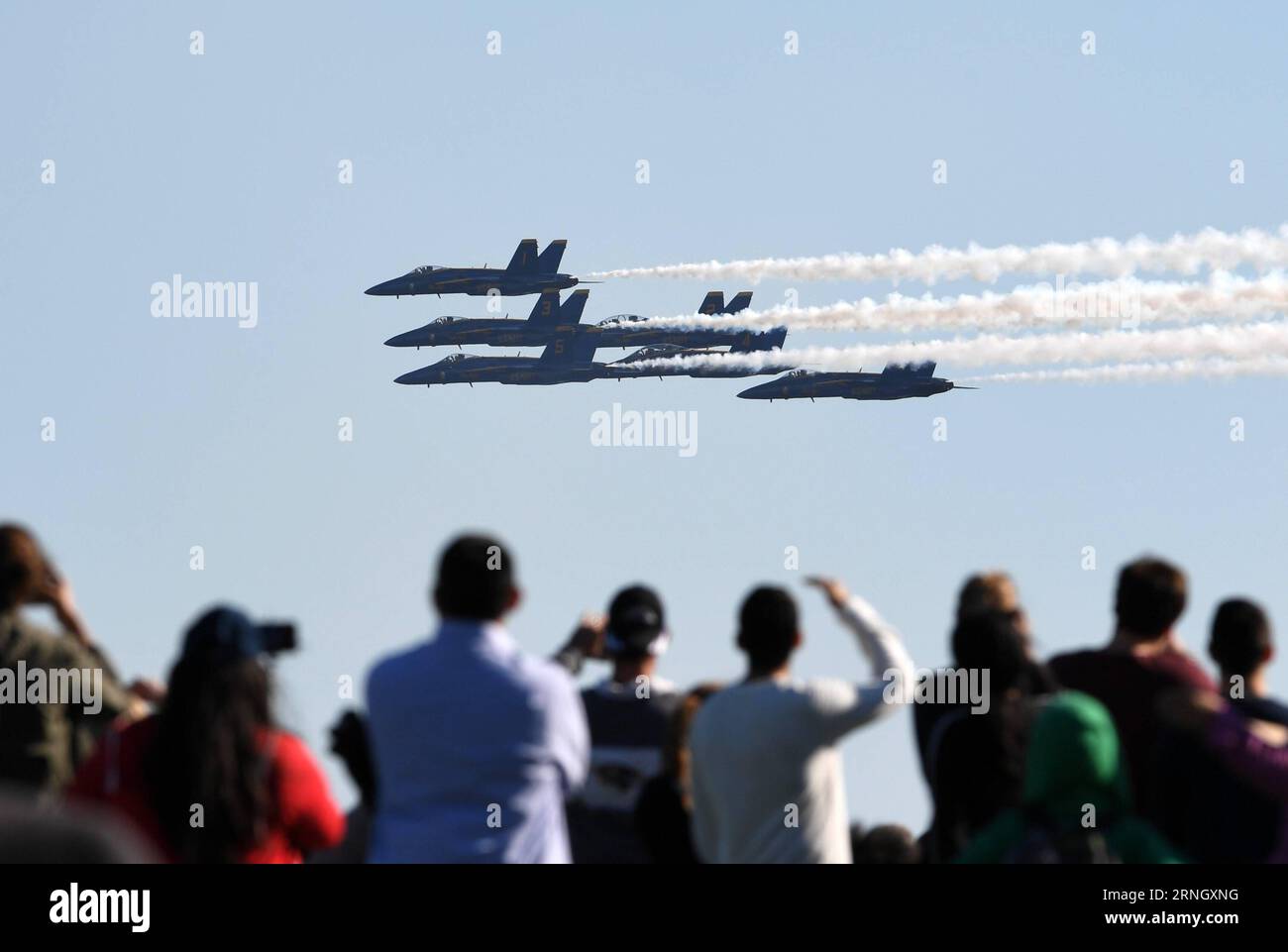 Planes of the U.S. Navy Blue Angels fly over Fort McHenry during the ...