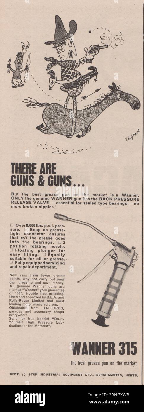 Step Industrial Equipment Ltd vintage advert Stock Photo - Alamy