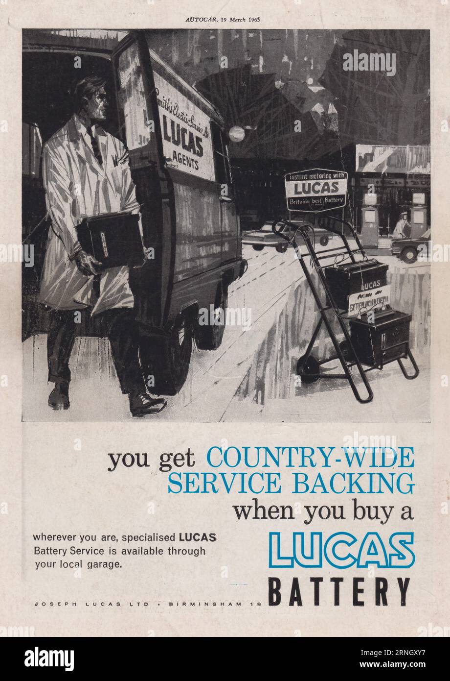 Lucas battery hi-res stock photography and images - Alamy