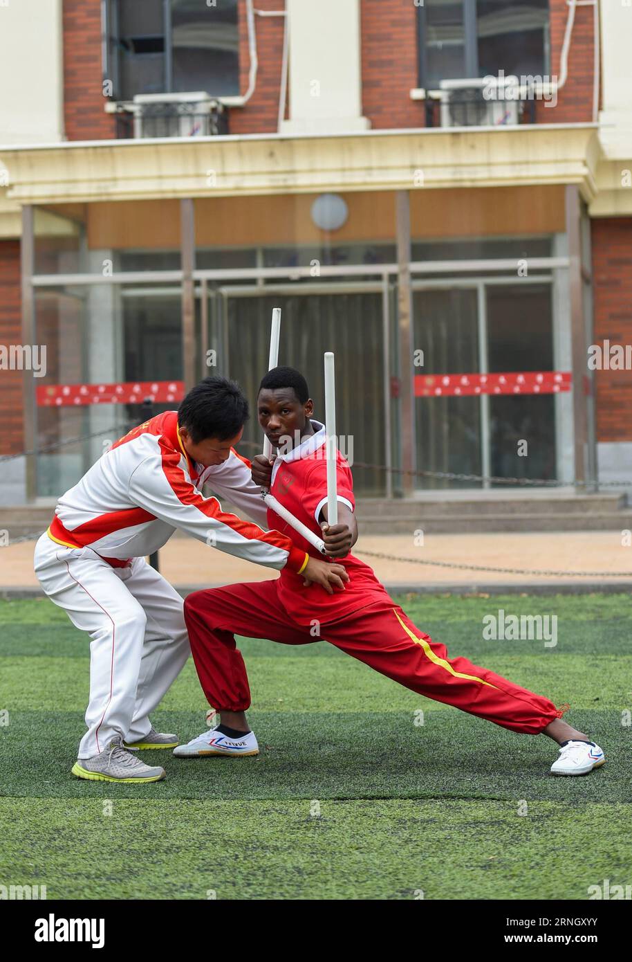 Chinese kung fu africa hi-res stock photography and images - Alamy