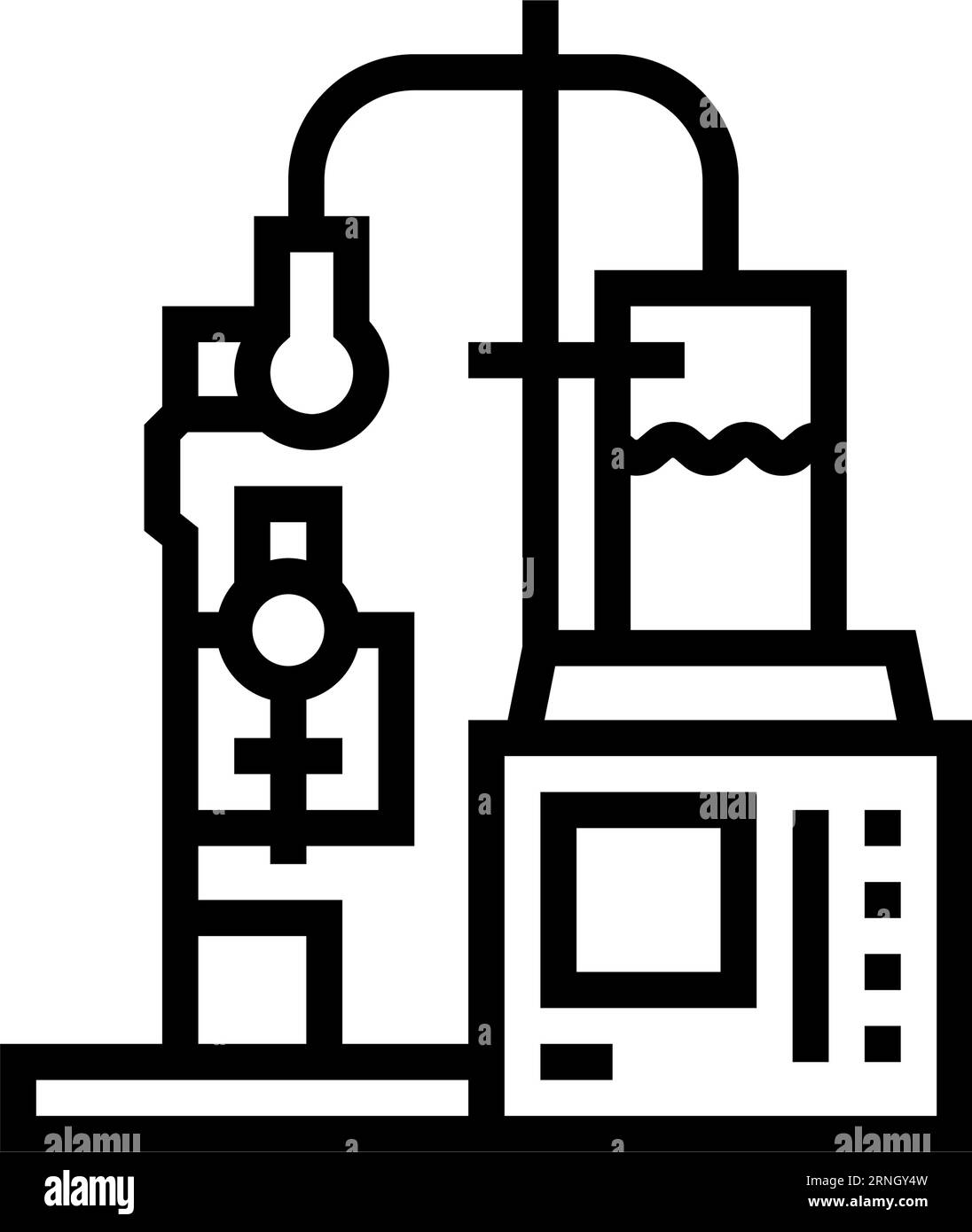 corrosion testing materials engineering line icon vector illustration ... corrosion testing materials engineering line icon vector illustration ...