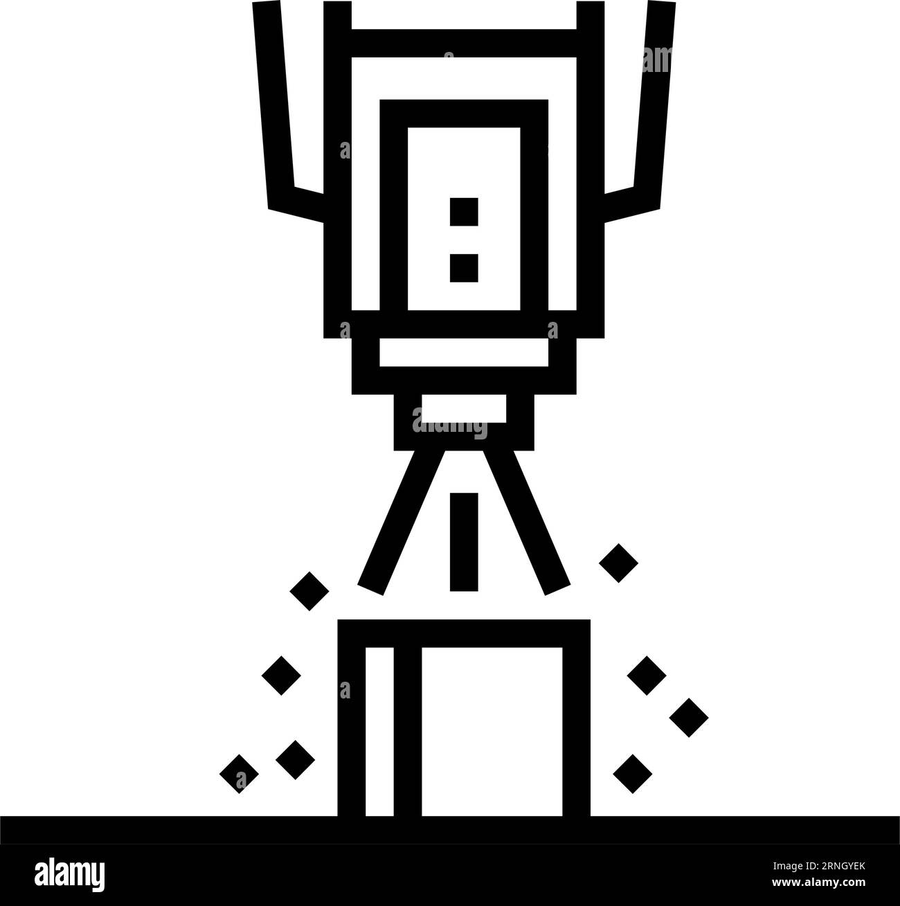 Building and coating materials Stock Vector Images - Alamy