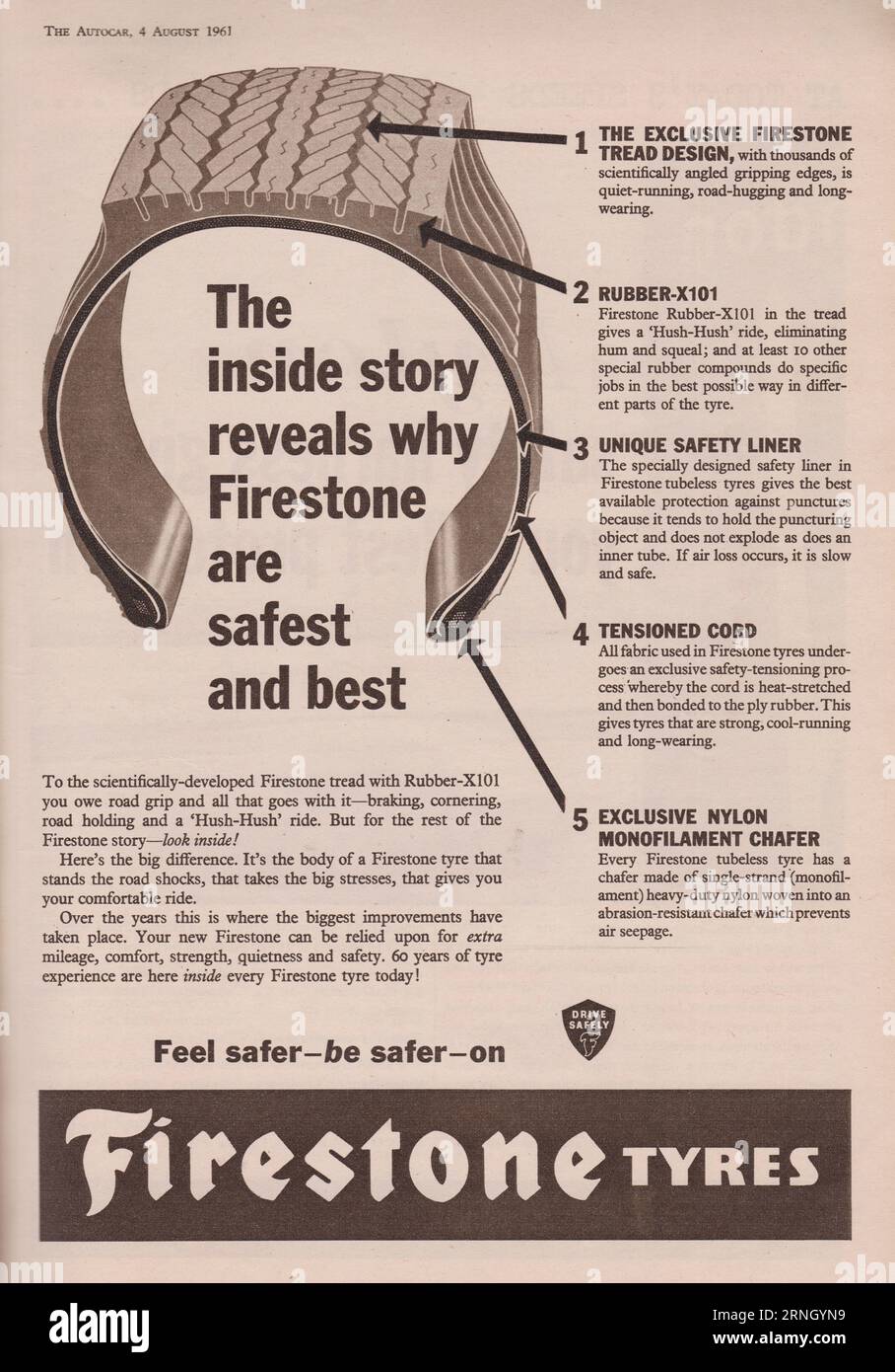 Firestone tyres hi-res stock photography and images - Alamy