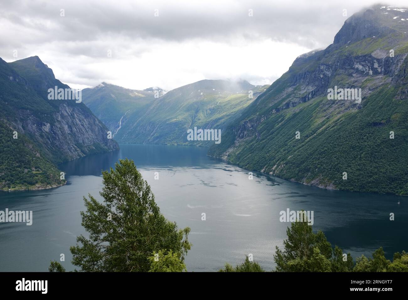 Enchanting beauty of Geirangerfjord, stunning fjord in Norway. Fjord is ...