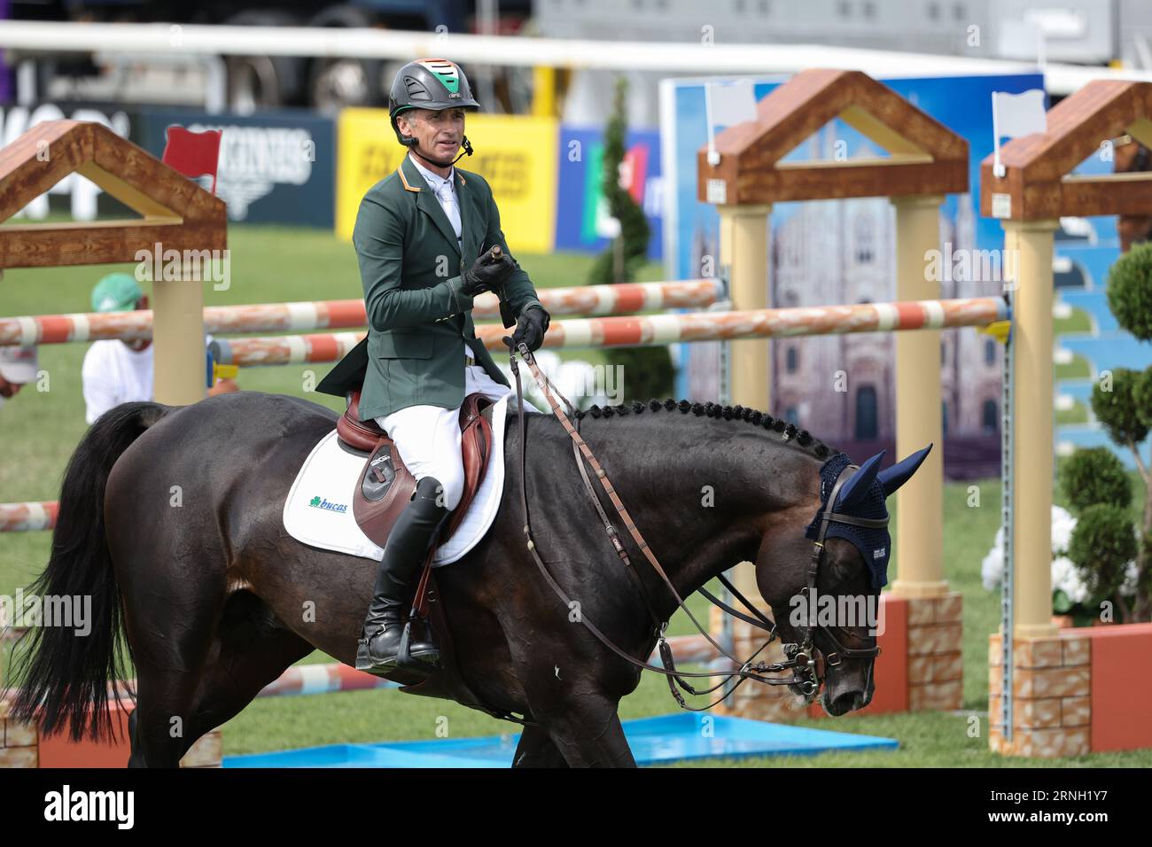 Mailand, Italy. 31st Aug, 2023. Equestrian sport: European Championship ...