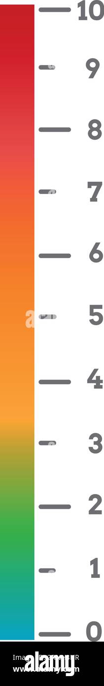 Rating scale colorful level Cut Out Stock Images & Pictures - Alamy