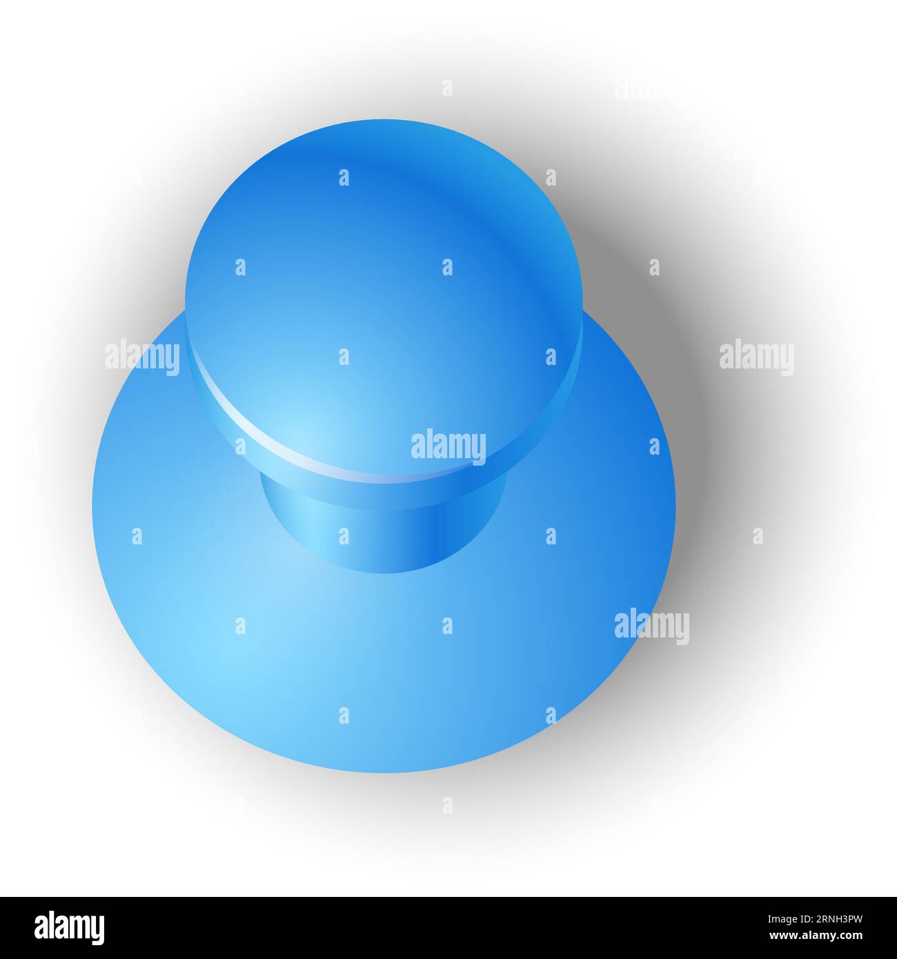 Blue pinned thumb tack mockup. Realistic push pin Stock Vector Image ... Blue pinned thumb tack mockup. Realistic push pin Stock Vector Image ...