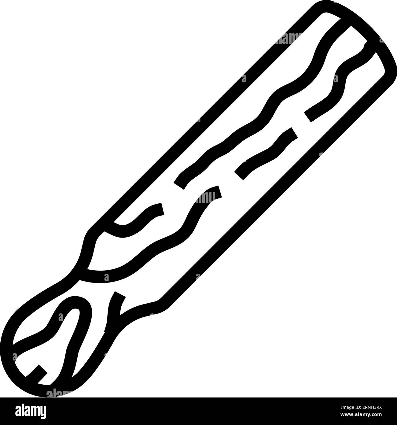 wax applicator hair salon line icon vector illustration Stock Vector ...