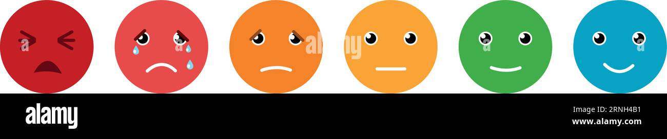 Expression negative emotions stress Cut Out Stock Images & Pictures - Alamy