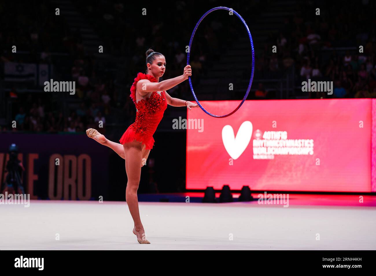 Fanni Pigniczki (HUN) seen in action during 40th FIG Rhythmic ...