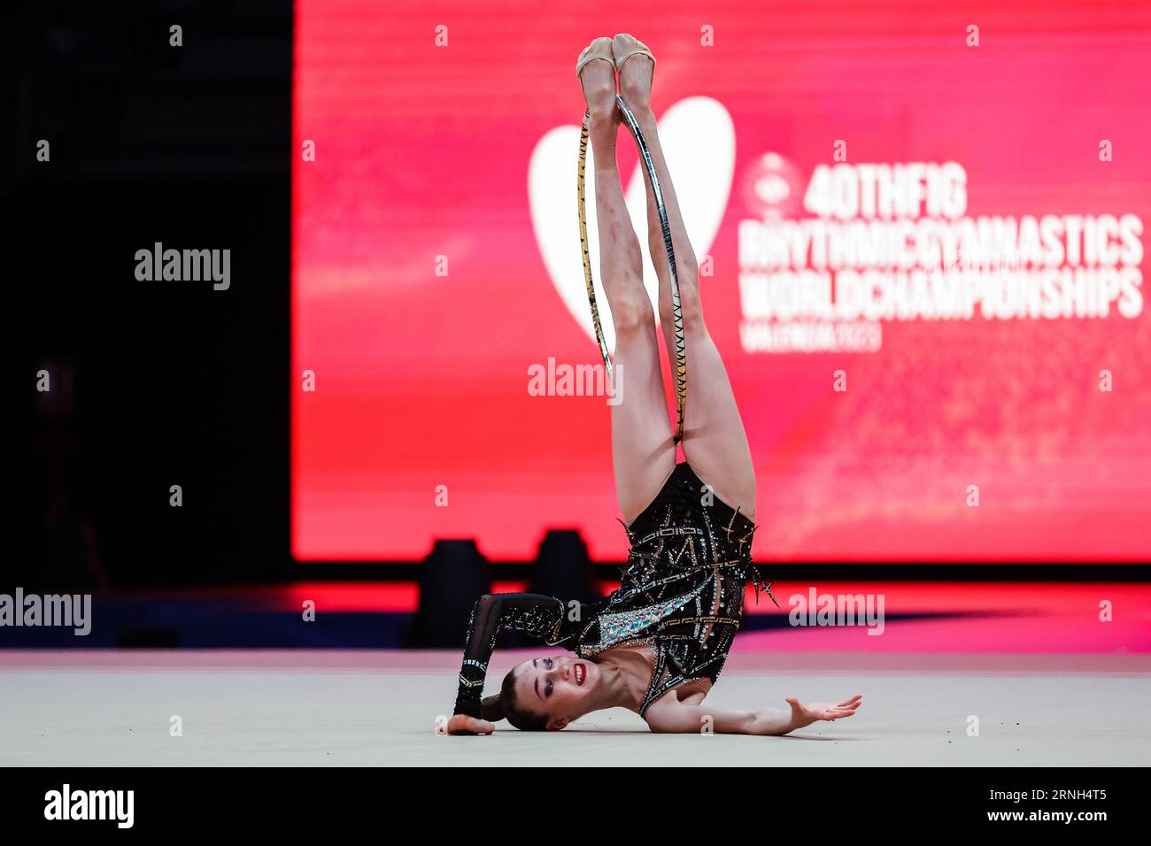 Darja Varfolomeev (GER) seen in action during 40th FIG Rhythmic ...