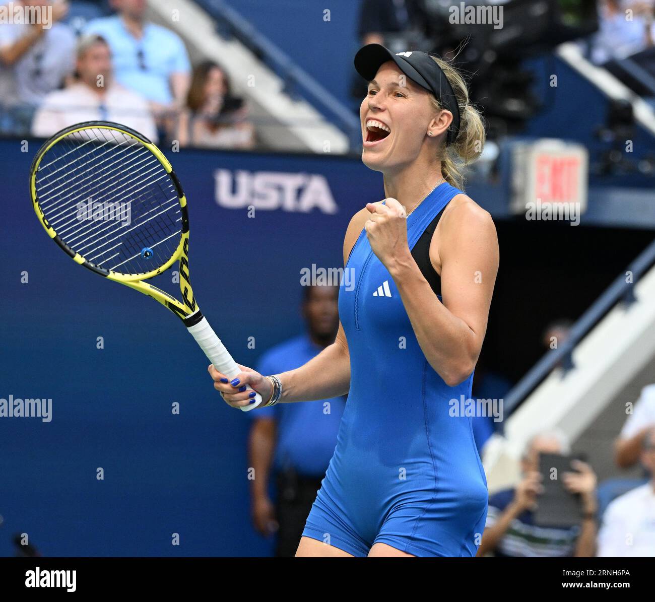 US Open Flushing Meadows New York, USA. 01st Sep, 2023. Day 5 Caroline ...