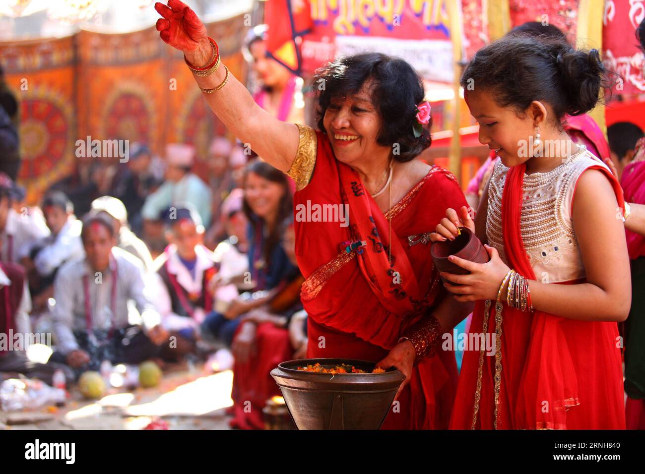 Bhai tika hi-res stock photography and images - Alamy