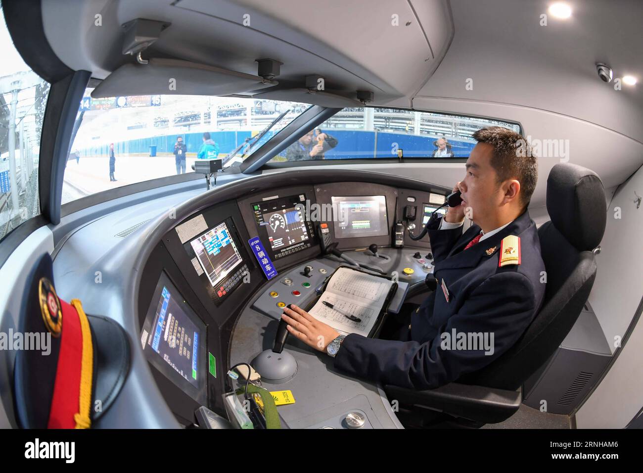 High speed train driver cab hi-res stock photography and images - Alamy