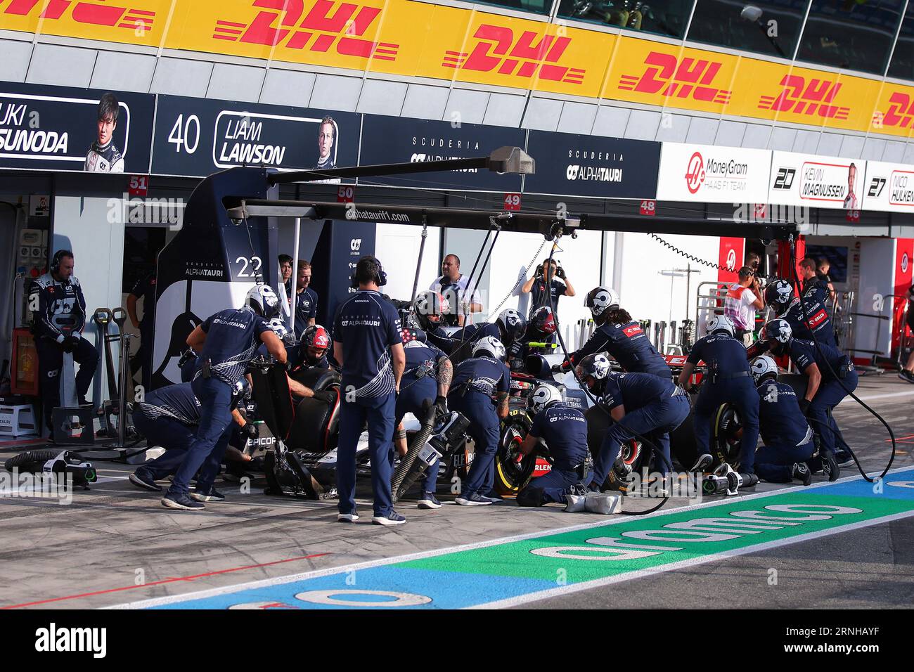 Monza, Italy. 1st Sep, 2023. #22 Yuki Tsunoda (JPN, Scuderia AlphaTauri), F1 Grand Prix of Italy ...