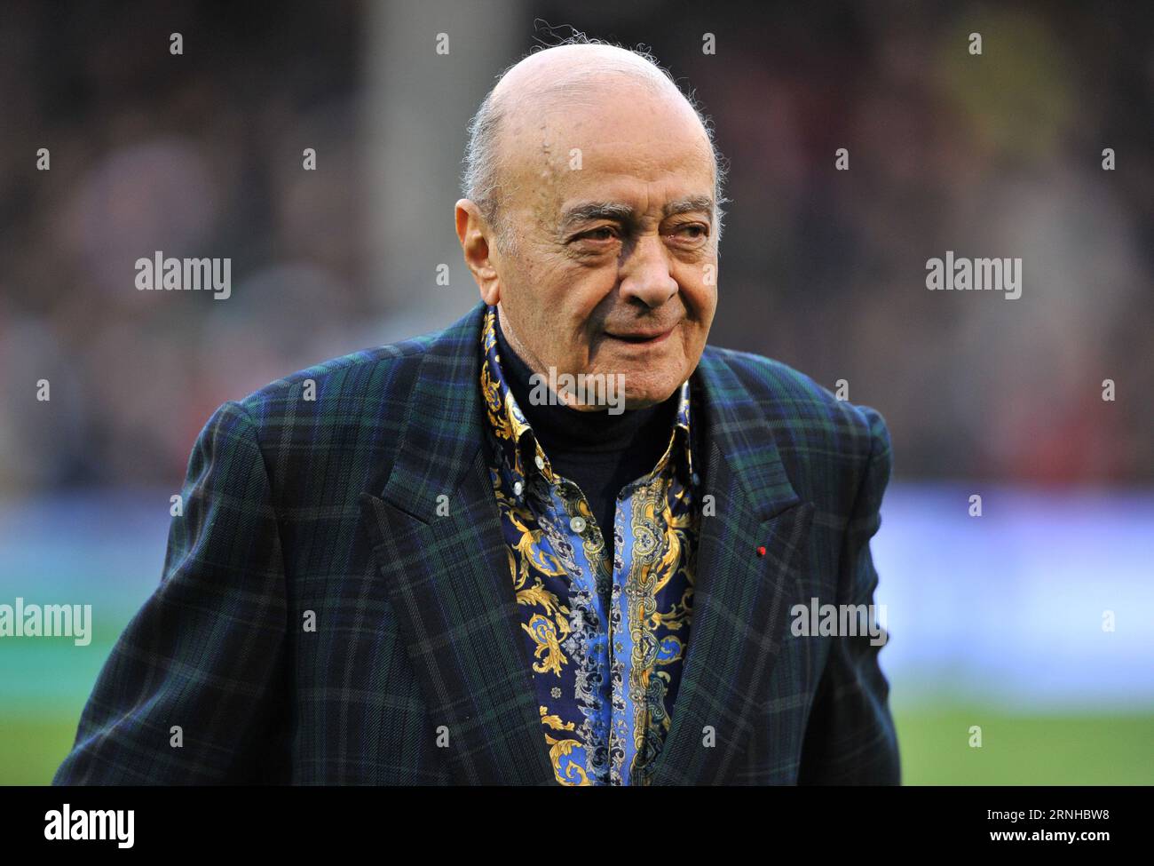 File photo dated 12-01-2013 of Fulham owner Mohamed Al-Fayed. Former ...