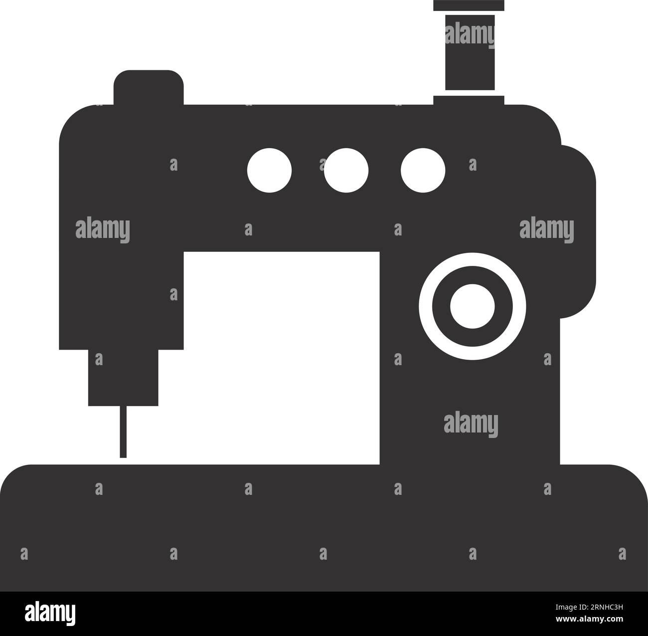 Fashion atelier sewing machine tools Cut Out Stock Images & Pictures ...