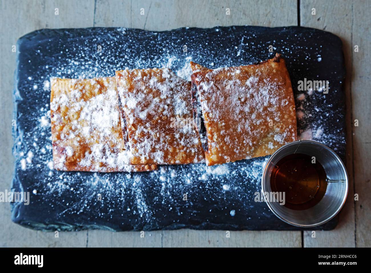 Imqaret, a date-filled dessert with Arabic heritage, served in Valletta ...