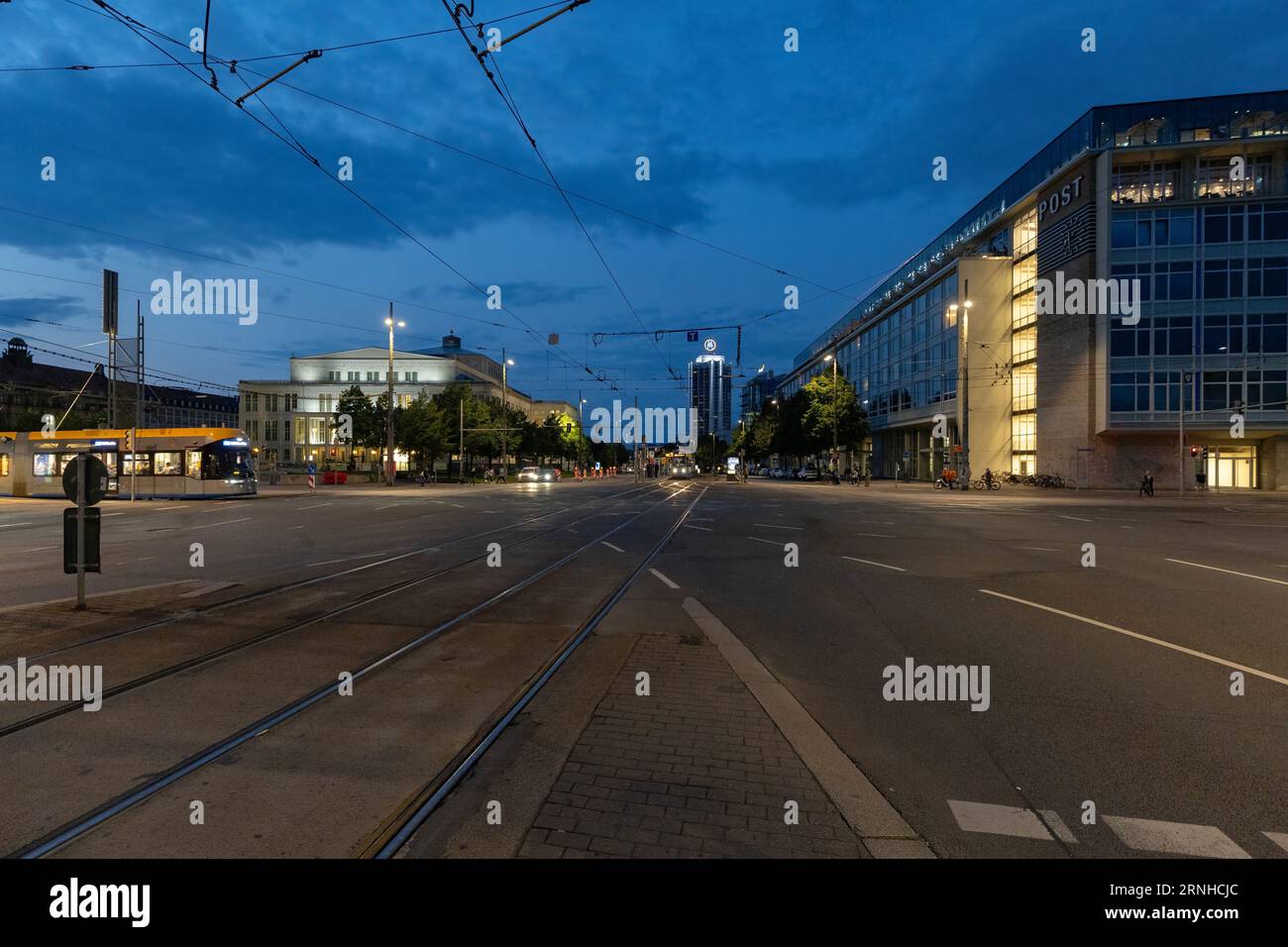 Leipzig street hi-res stock photography and images - Alamy