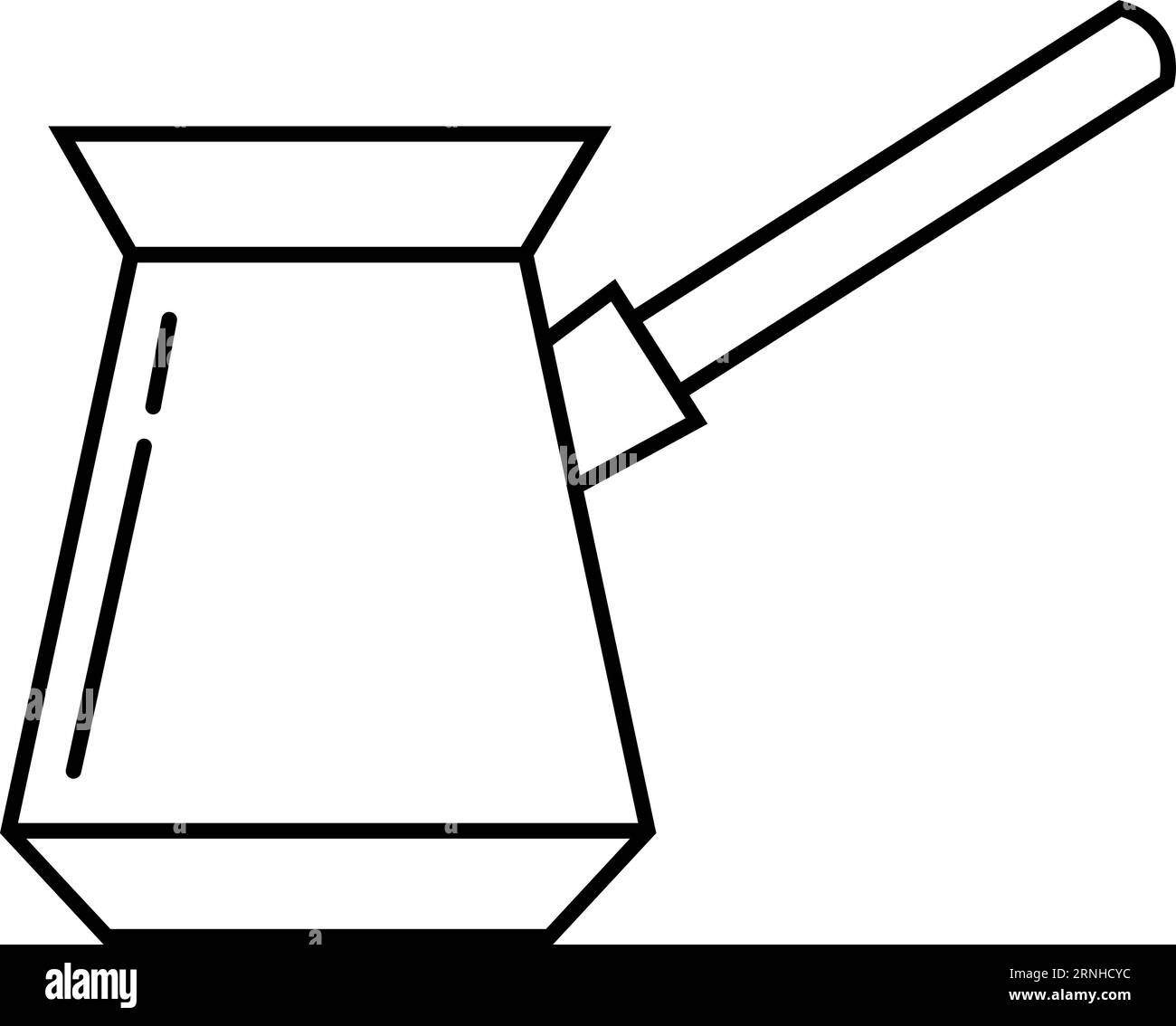 Turkish coffee traditional coffee Black and White Stock Photos & Images ...