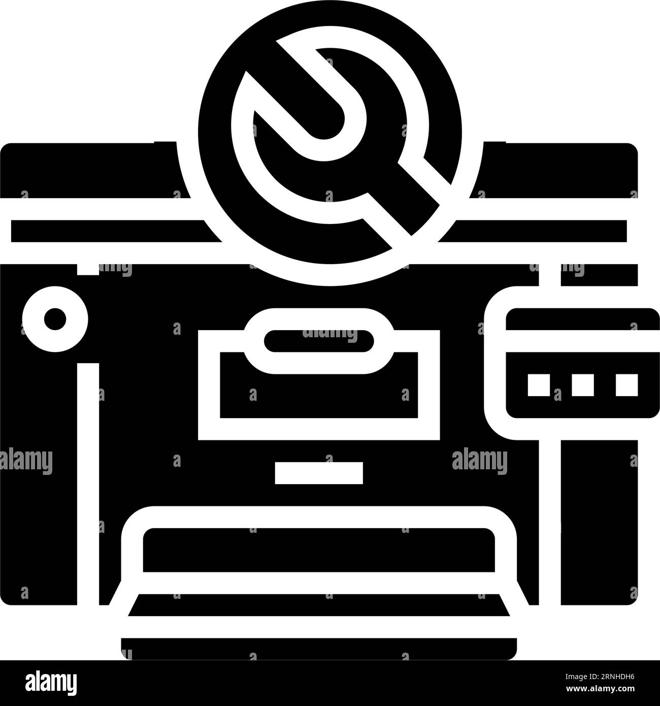 Circuit board printer Stock Vector Images - Alamy