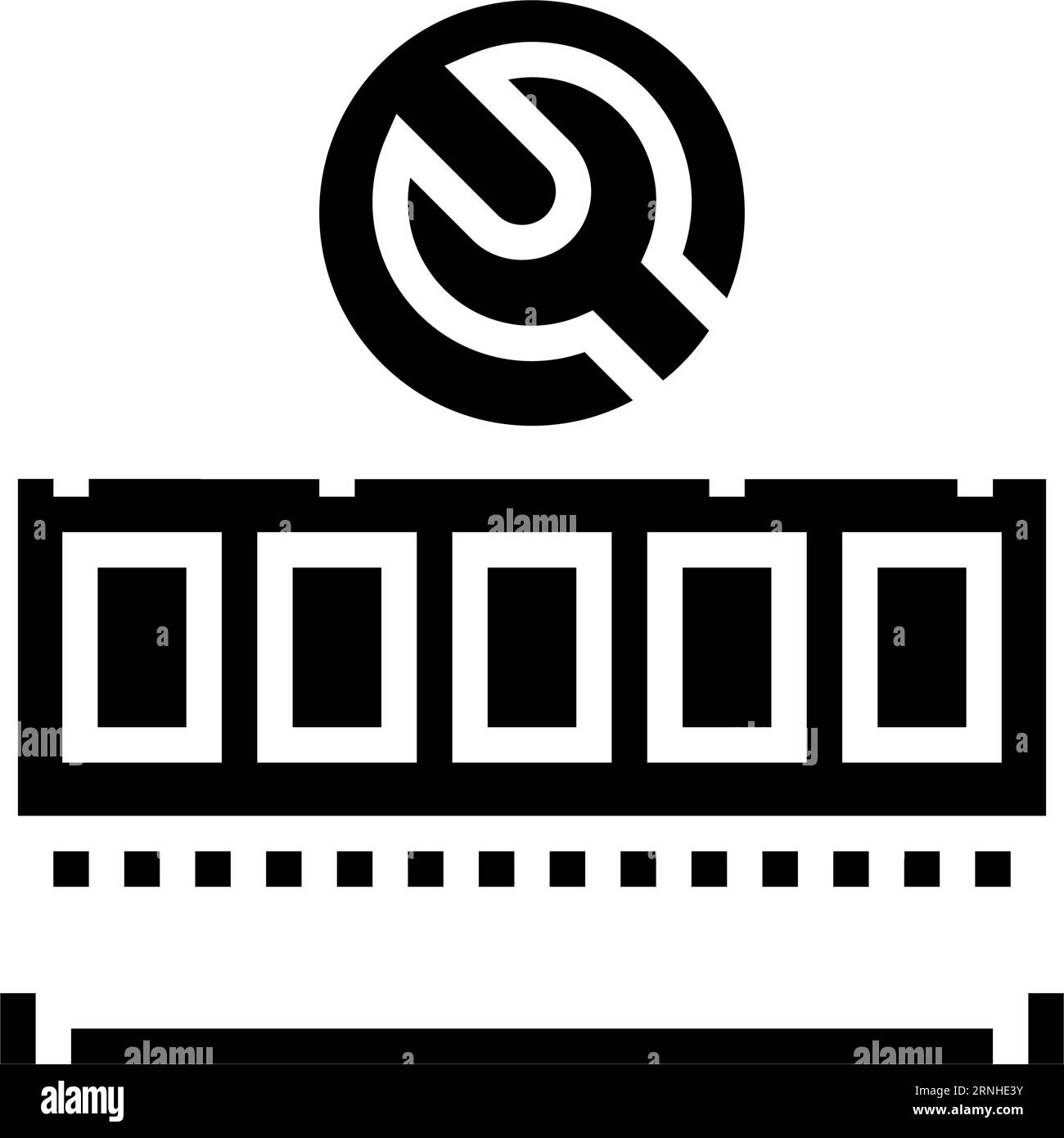 ram installation repair computer glyph icon vector illustration Stock ...