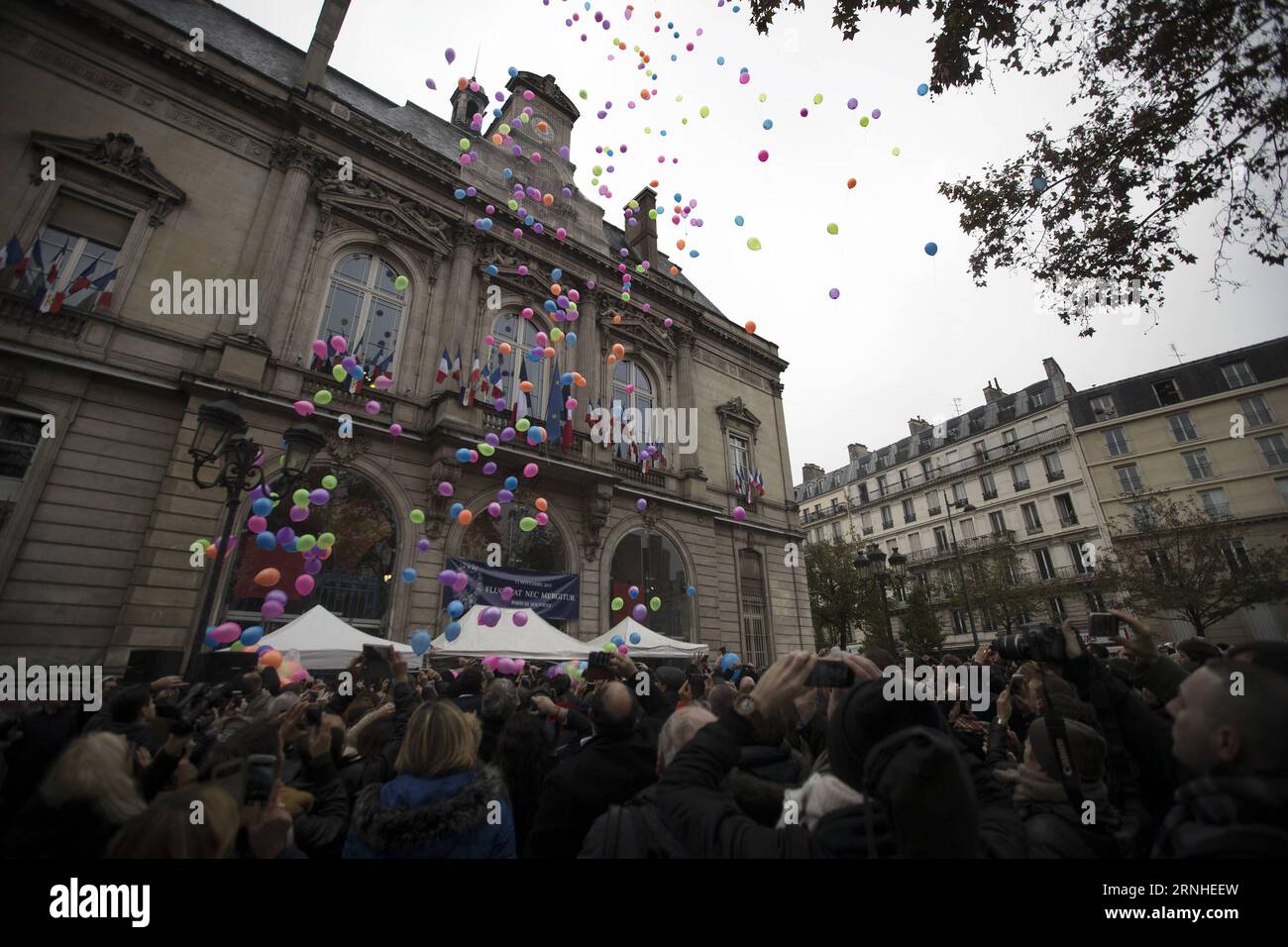 Paris attacks anniversary hi-res stock photography and images - Alamy