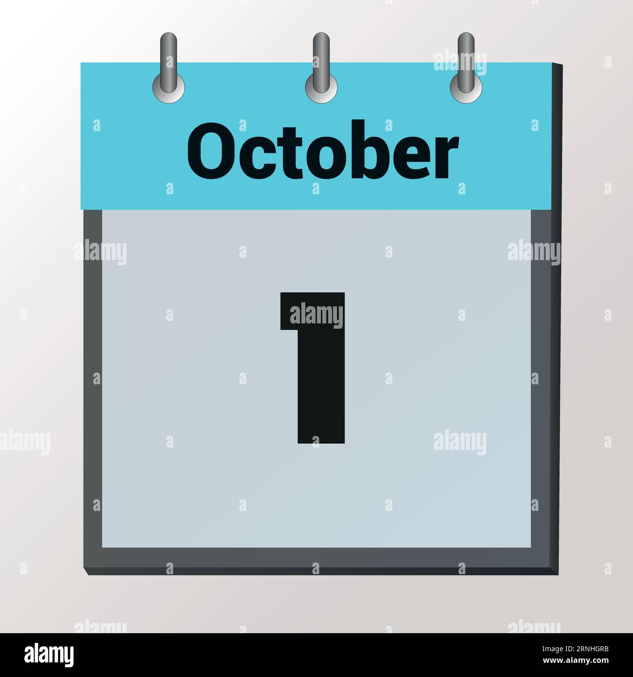 1 october icon hi-res stock photography and images - Alamy