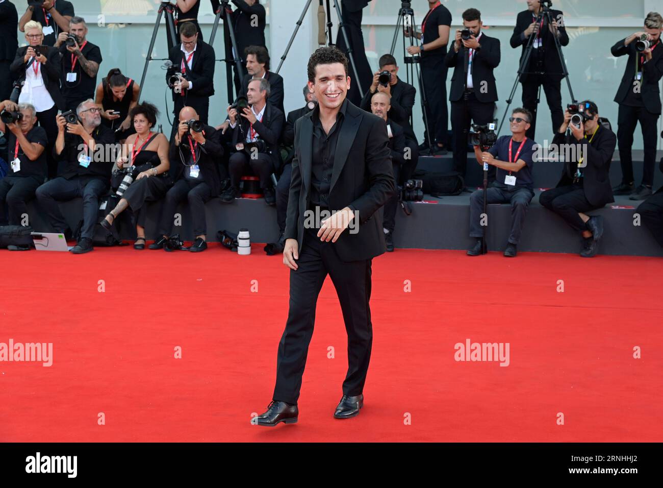 Venice Lido, Italy. 01st Sep, 2023. Jaime Lorente attends the red ...