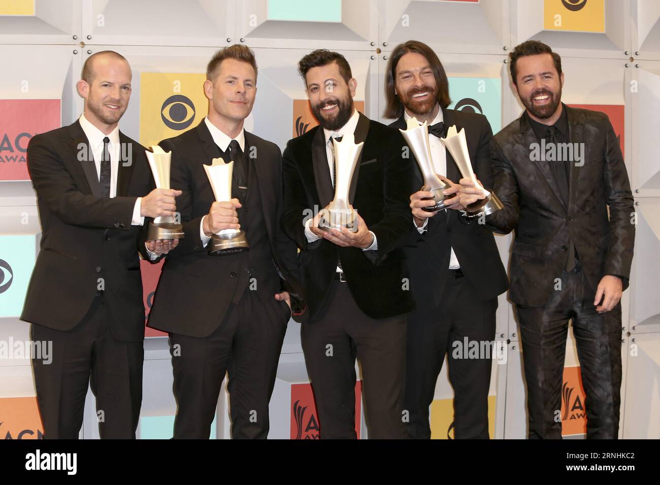 (L-R) Singers Whit Sellers, Trevor Rosen, Matthew Ramsey, Brad Tursi ...